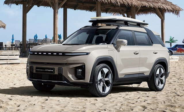 KG Torres EVX 2024: đối thủ mới của Vinfast VF8