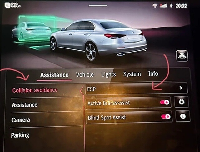 Phanh chủ động Active Brake Assist của Mercedes là gì?